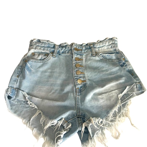 Uniq by Litz | Shorts | Uniq By Litz High Rise Button Fly Shorts Sz ...